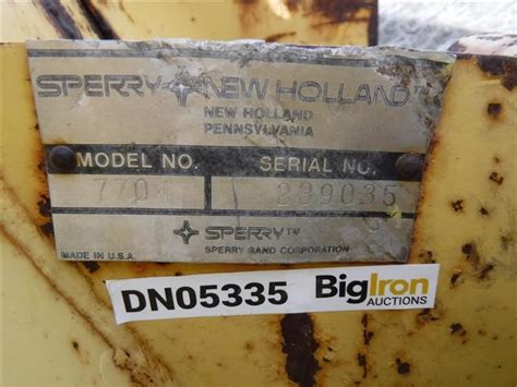 New Holland 770 Pickup Header Bigiron Auctions