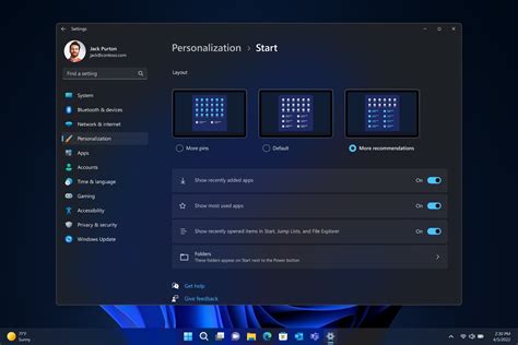 Windows 11 Interface