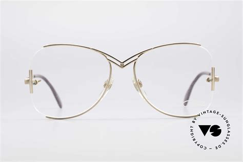 Glasses Cazal 221 Rimless 80s Eyeglass Frame