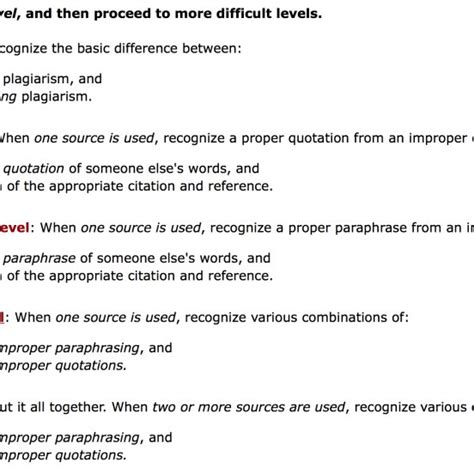 Pdf The Indiana University Plagiarism Tutorials And Tests