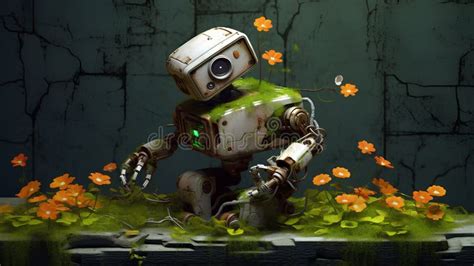 Abandoned Robots Stock Illustrations 51 Abandoned Robots Stock