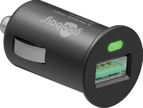 Goobay Quick Charge USB Bil Snabbladdare W Svart Teknikdelar Se
