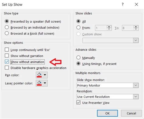 Show Without Animation Powerpoint SlideModel