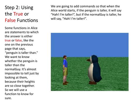 Ppt Using Functions In Alice Powerpoint Presentation Free Download