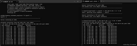 工作项目1 iperf3网口跑流测试步骤 ipef3打流测试流程 csdn博客