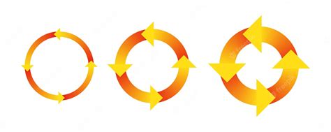Premium Vector Circle Arrows Vector