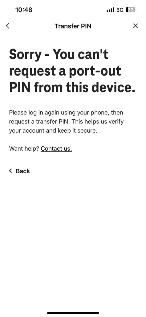 Cannot Transfer Pin T Mobile Community