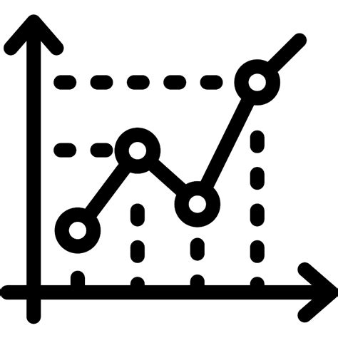 Line Chart Vector SVG Icon SVG Repo