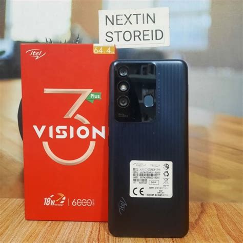 Jual INFINIX ITEL VISION 3 PLUS 4 64 SECOND FULLSET Shopee Indonesia