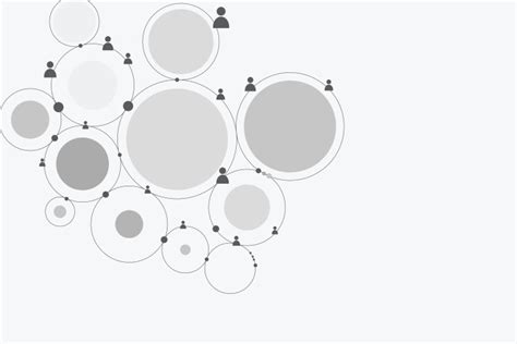 Abstract With Yellow Connection On White Vector Image