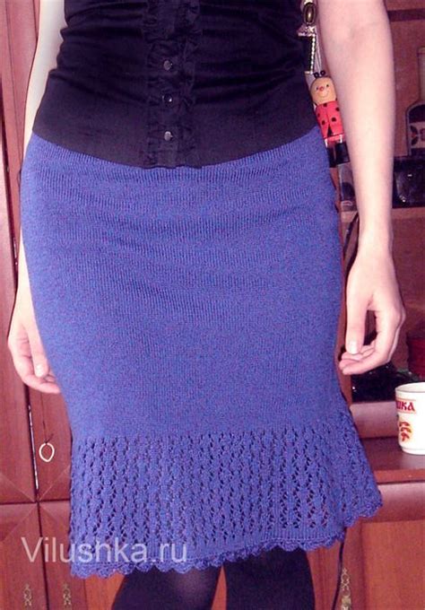 487x699 182kb Юбка Шаблоны вязаных головных повязок Вязание