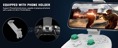 Joso Mobile Gaming Controller For Tablet Ipad Iphone Android Wireless Gamepad With