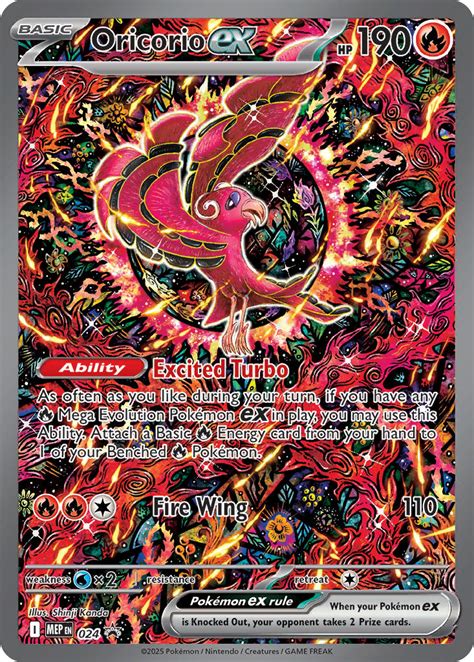 Oricorio Ex · Mega Evolution Promos Mep 024 ‹ Pkmncards