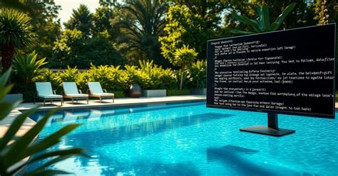 optimisez l entretien de votre piscine utilisez des bibliothèques