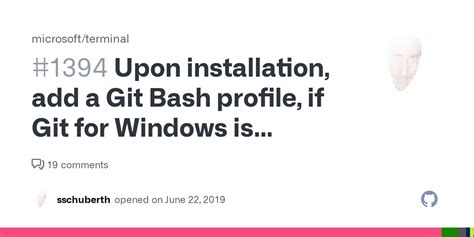 Upon Installation Add A Git Bash Profile If Git For Windows Is Present · Issue 1394