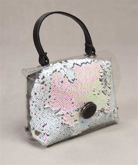 کیف شیشه ای پولکی 1317 شانی لند