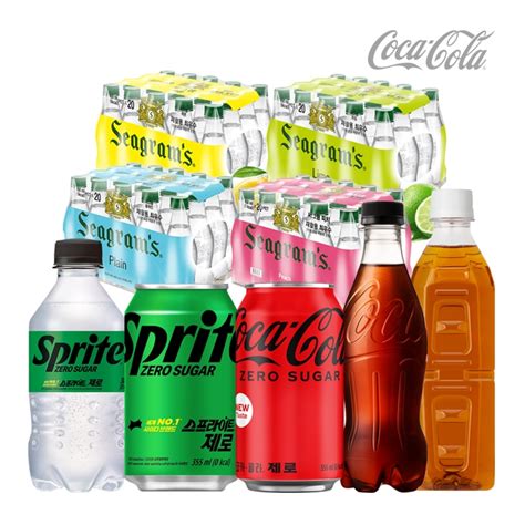 무료배송 코카콜라 제로 355mlx24캔 외 스프라이트제로씨그램탄산수w차인기음료본사직영 티몬