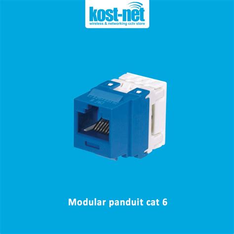 Jual Modular Panduit Cat 6 I Panduit I Modular Data Shopee Indonesia