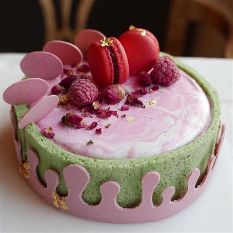 Rose And Raspberry Entremet The Stylish Baker