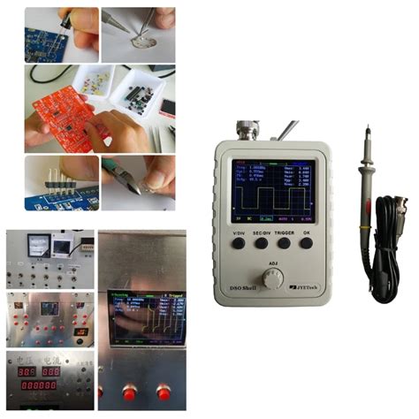 Hand Held Digital Oscilloscope Diy Kits Dso150 12 Bit Oscilloscope Drop