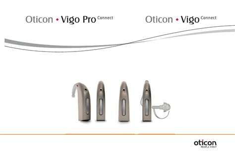 Bruksanvisning Oticon Vigo Pro Svenska 34 Sidor
