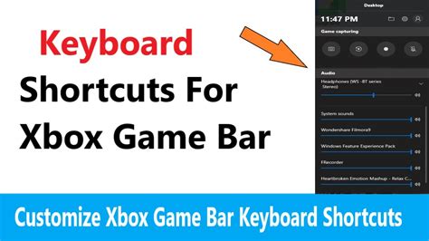 Xbox Game Bar Shortcuts Ksys Customize Xbox Game Bar On Windows Xbox Game Bar Shortcut Key
