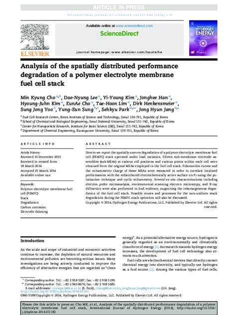 pdf analysis of the spatially distributed performance degradation of