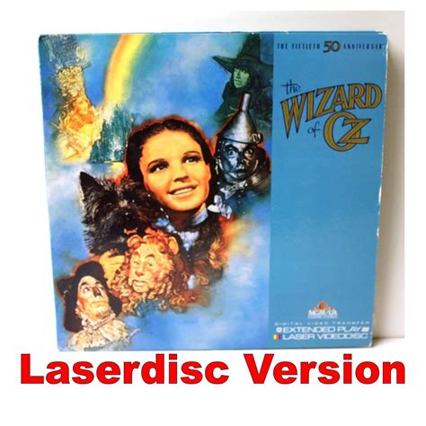 The Wizard Of Oz 50th Anniversary Edition Laserdisc
