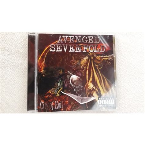 Cd Avenged Sevenfold City Of Evil Importado Made In Usa Shopee Brasil
