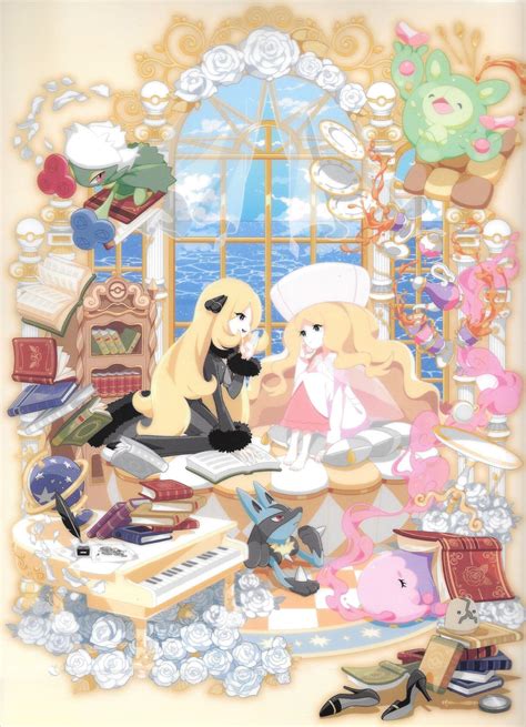 Cynthia And Caitlin Pokémon Know Your Meme