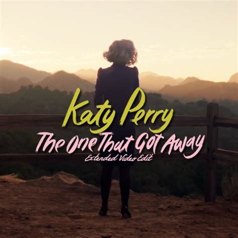 Katy Perry The One That Got Away Single Cover