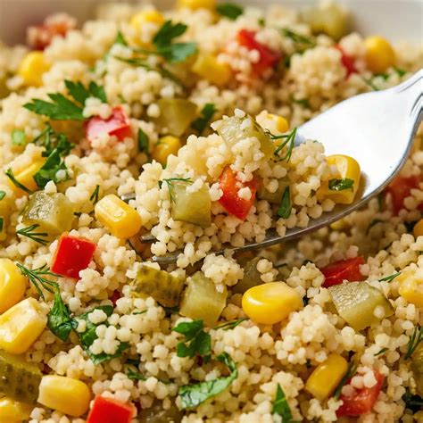 Asla Lapa Olmayan Tane Tane Kuskus Salatası Tarifi