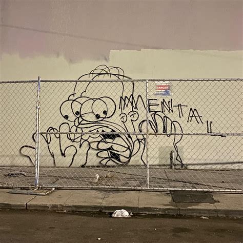 A Very Distinguished Mickey Mouse Graffiti I Spotted In City Part