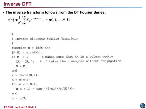 PPT Comprehensive Guide To Discrete Fourier Transform Theory Applications PowerPoint