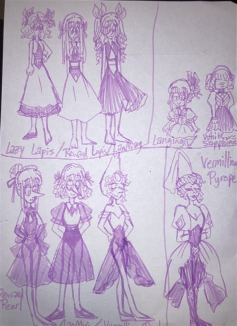 All My Current Steven Universe Ocs R Stevenuniverse