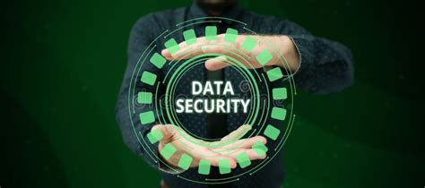 Text Showing Inspiration Data Security Word For Confidentiality Disk