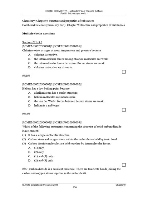 chapter 9 multiple choice questions pdf chemical bond chemical