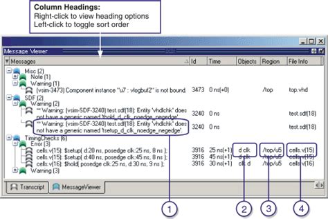 Vhdl Assert Set Category For Modelsim Message Viewer Stack Overflow