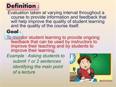 Formative And Summative Evaluation In Education PPTX Educational Assessment Education