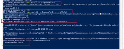 Can Not Install BF CLI Issue Microsoft Botframework Cli GitHub