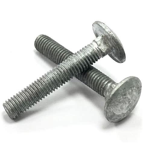 M8 X 20mm Coach Carriage Bolts Only Cup Square Galvanised Din 603