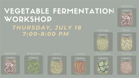 Vegetable Fermentation Workshop 071824