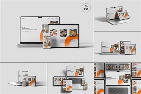 Iphone手机ipad平板macbook笔记本电脑ui设计作品展示效果图样机图片 花瓣网