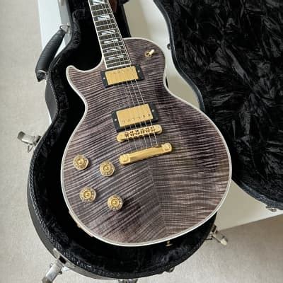 Gibson Les Paul Supreme 2004 Trans Black Left Reverb
