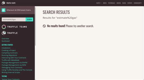 Cant Search For Query Containing A Space · Issue 917 · Trufflesuite