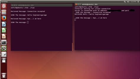 Communication Between Server Clients Through Socket Programming Using TCP IP