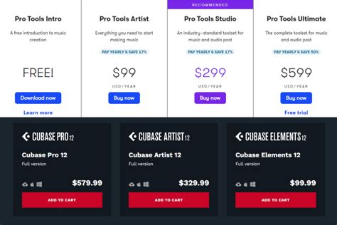 Cubase 12 Vs Pro Tools Studio The Mainstream Powerhouses Of Music Production