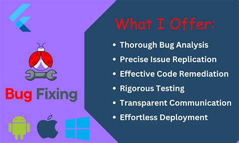 Resolve Errors Fix Bugs In Your Flutter App Android Or Ios By Talhadev01 Fiverr