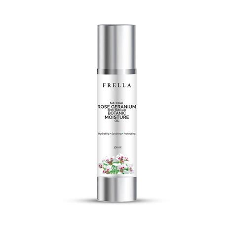 Frella Natural Rose Gerenium & Virgin Coconut Hair & Body Oil 100Ml ...