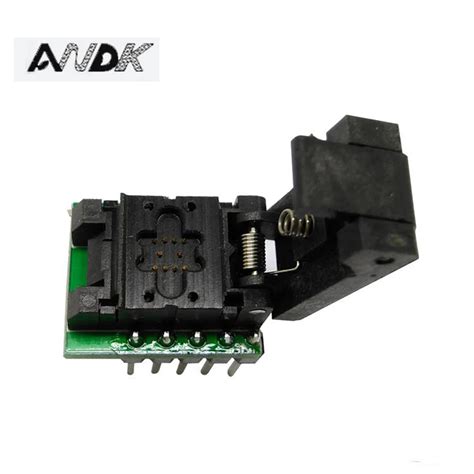 Qfn8 Dfn8 Wson8 Programming Socket Pogo Pin Probe Adapter Pin Pitch 0